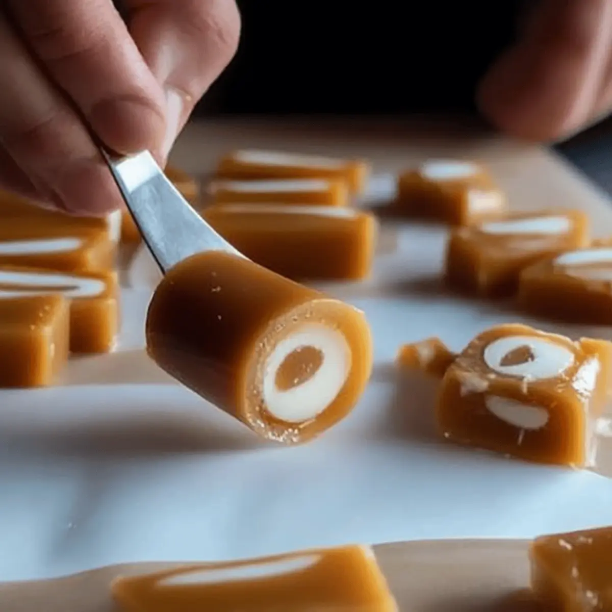 Irresistible Vanilla Cream Filled Caramel for Sweet Moments