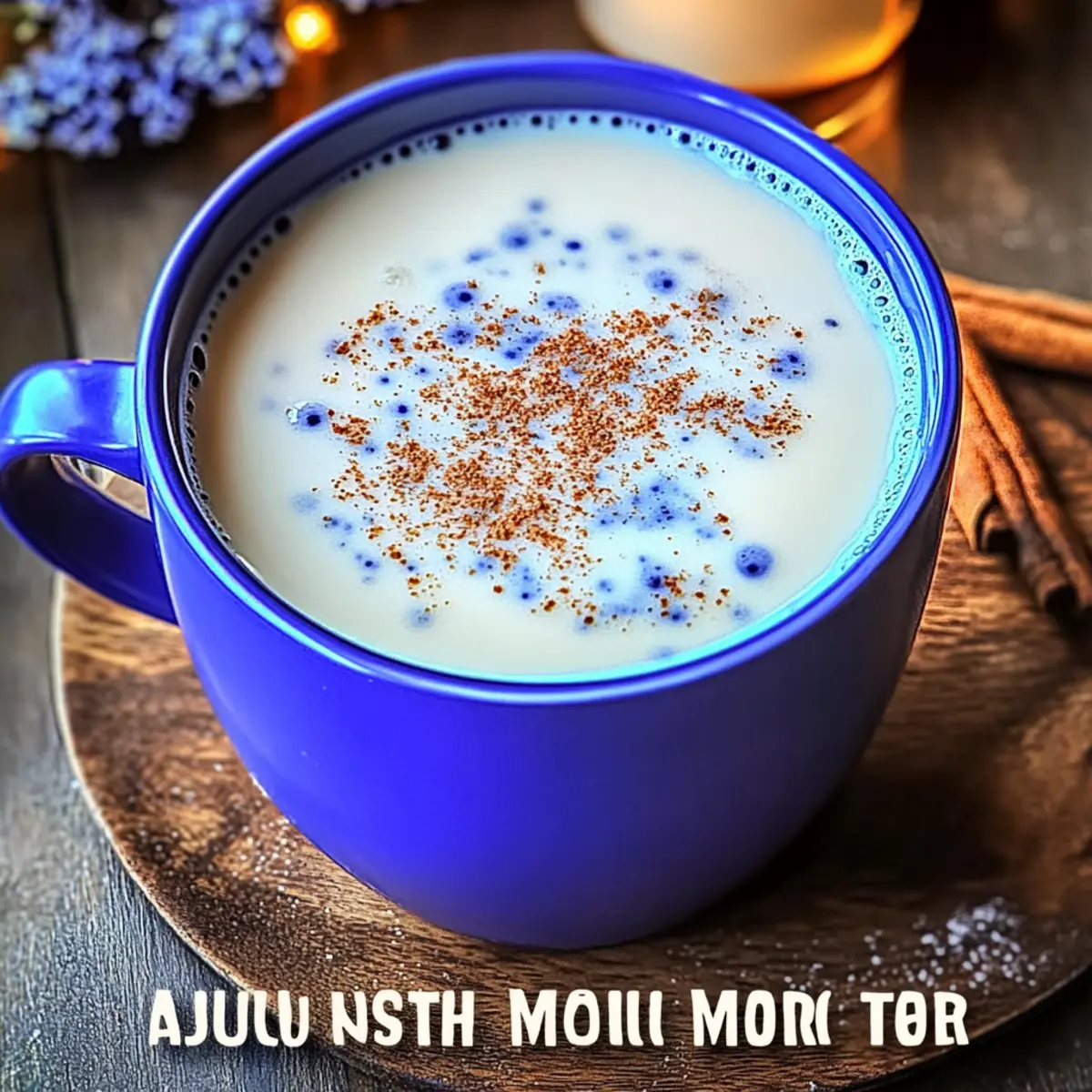 Irresistible Moon Milk Tea: A Calming, Creamy Delight