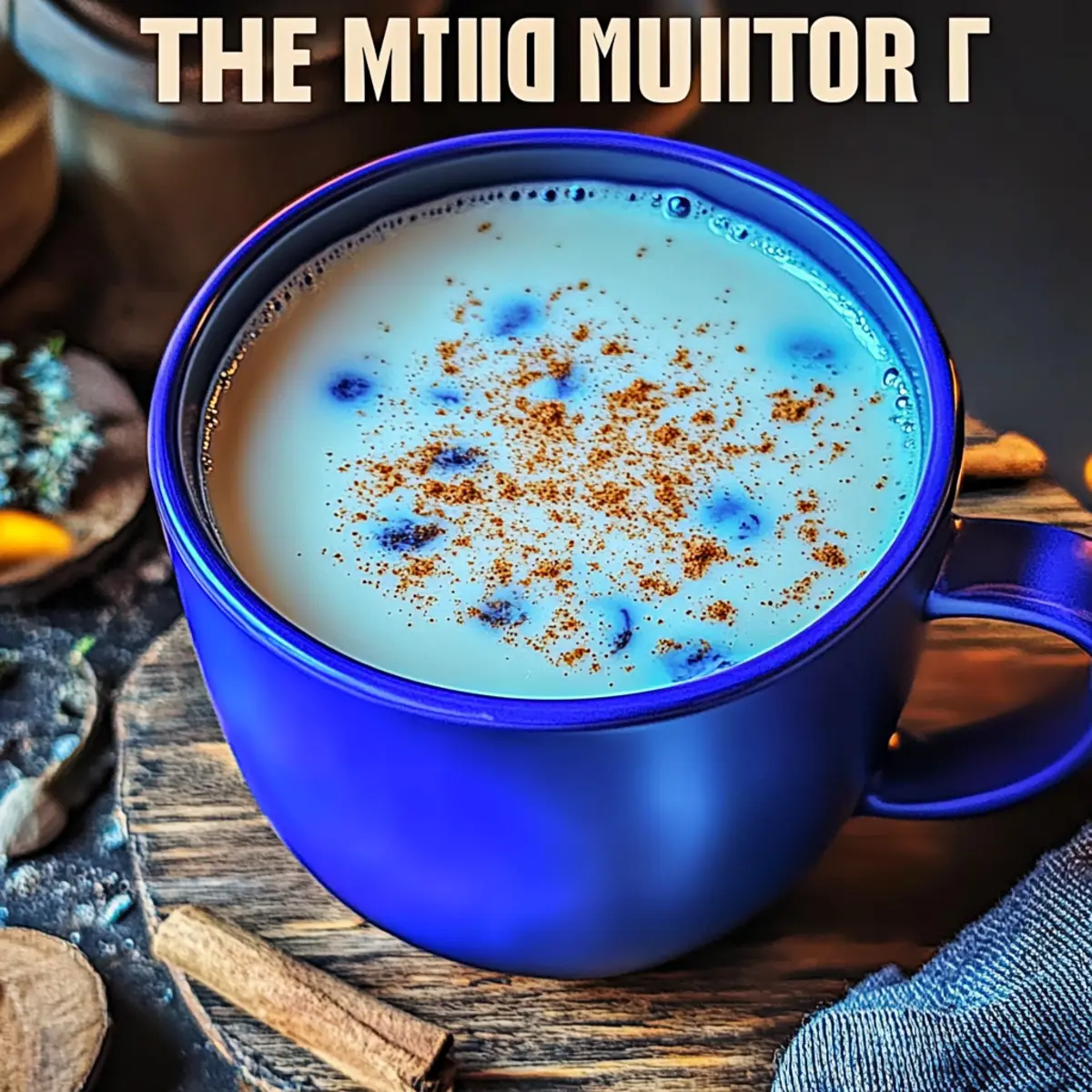 Irresistible Moon Milk Tea: A Calming, Creamy Delight