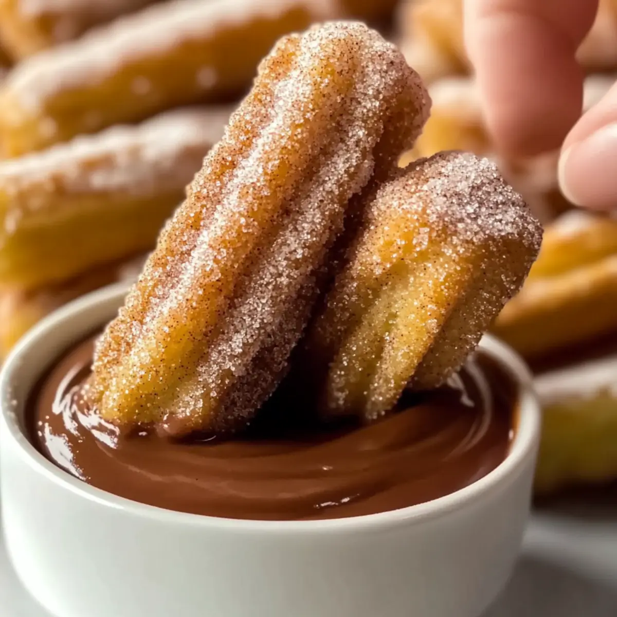 Irresistible Nutty Churro Bites with Nutella – Easy Delight