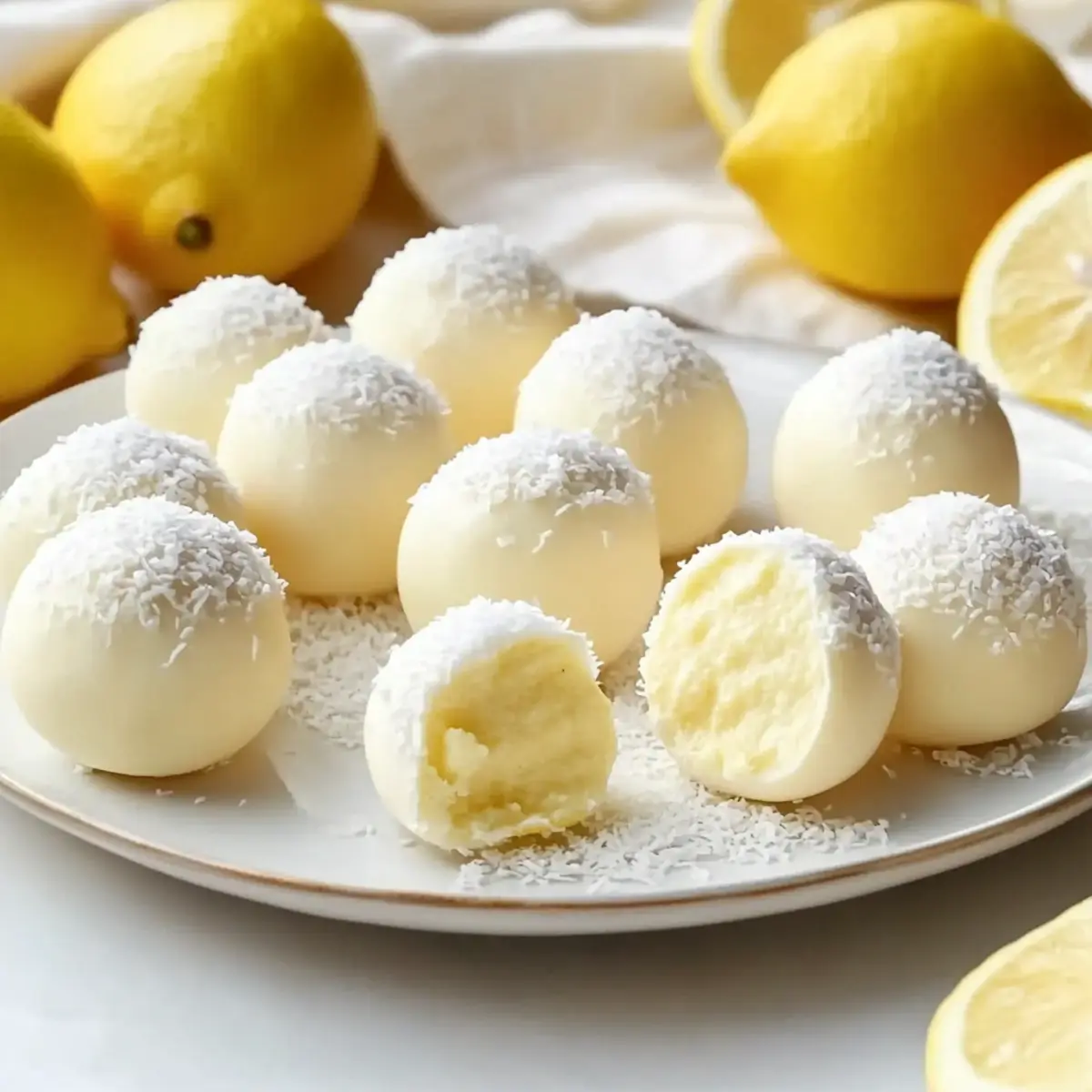 Irresistible Creamy Lemon Truffles: Whip Up 10-Minute Joy