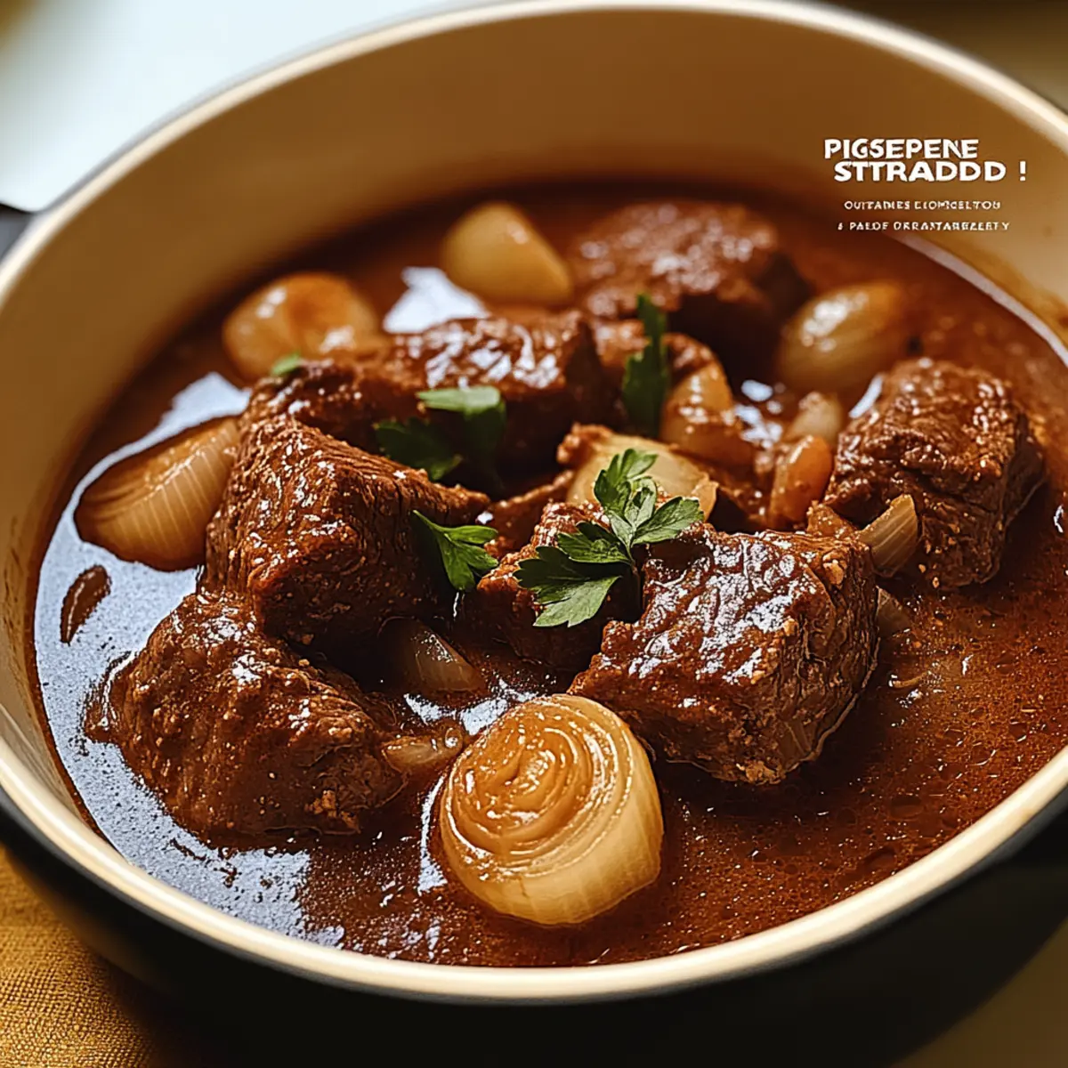 Irresistible Greek Beef Stifado: A Comforting Hearty Stew