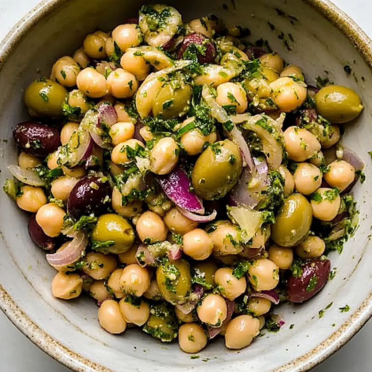 Ultimate Marinated Za’atar Bean Salad That's Deliciously Fresh